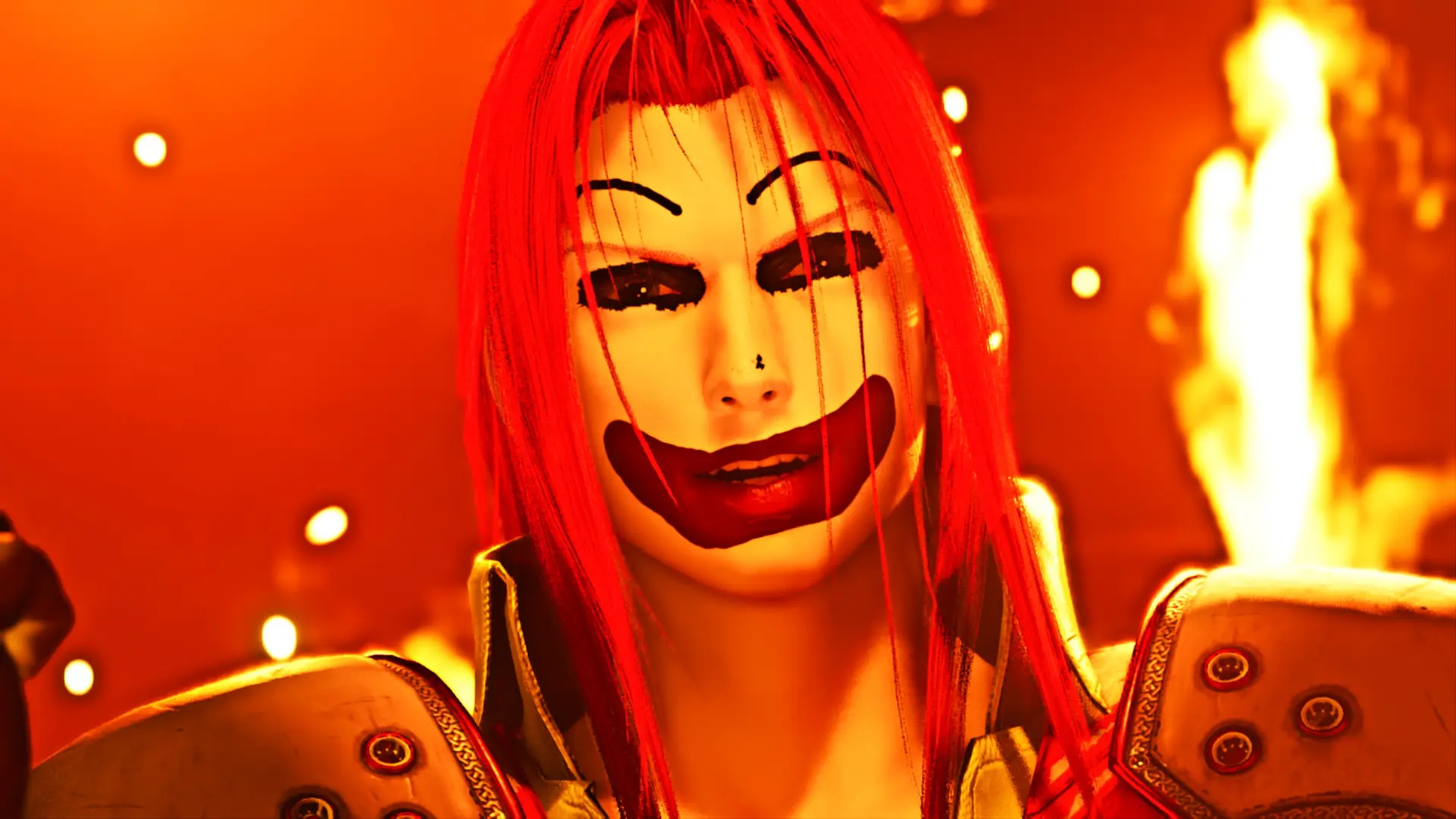 Final Fantasy VII Remake y sus mods: Sephiroth con maquillaje de payaso ...