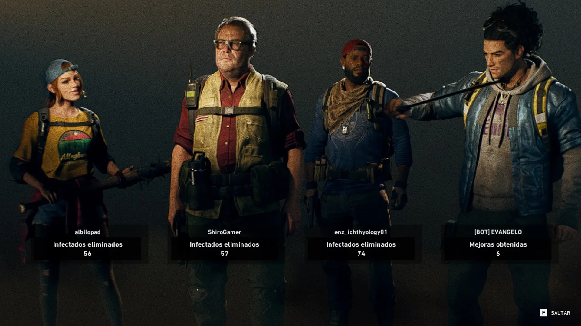 Cómo se desbloquean y se consiguen las skins en Back 4 Blood