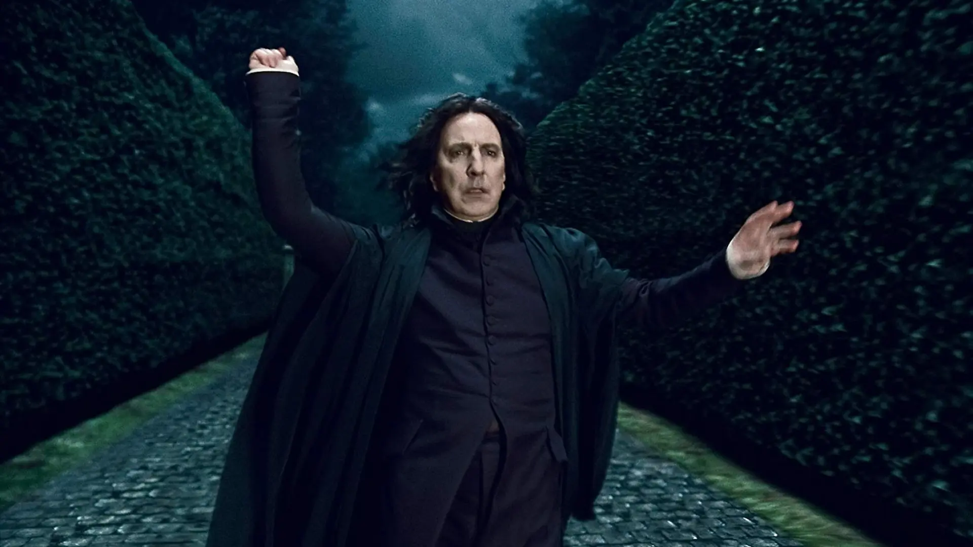 Alan Rickman no estuvo cómodo con la escena de la muerte de Dumbledore ...