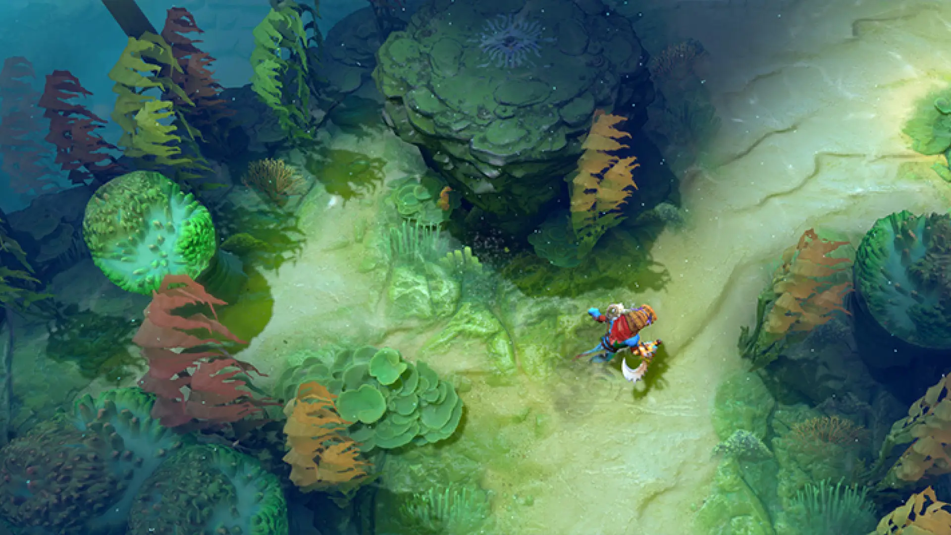 Nuevo mapa de DOTA 2 - Arrecife