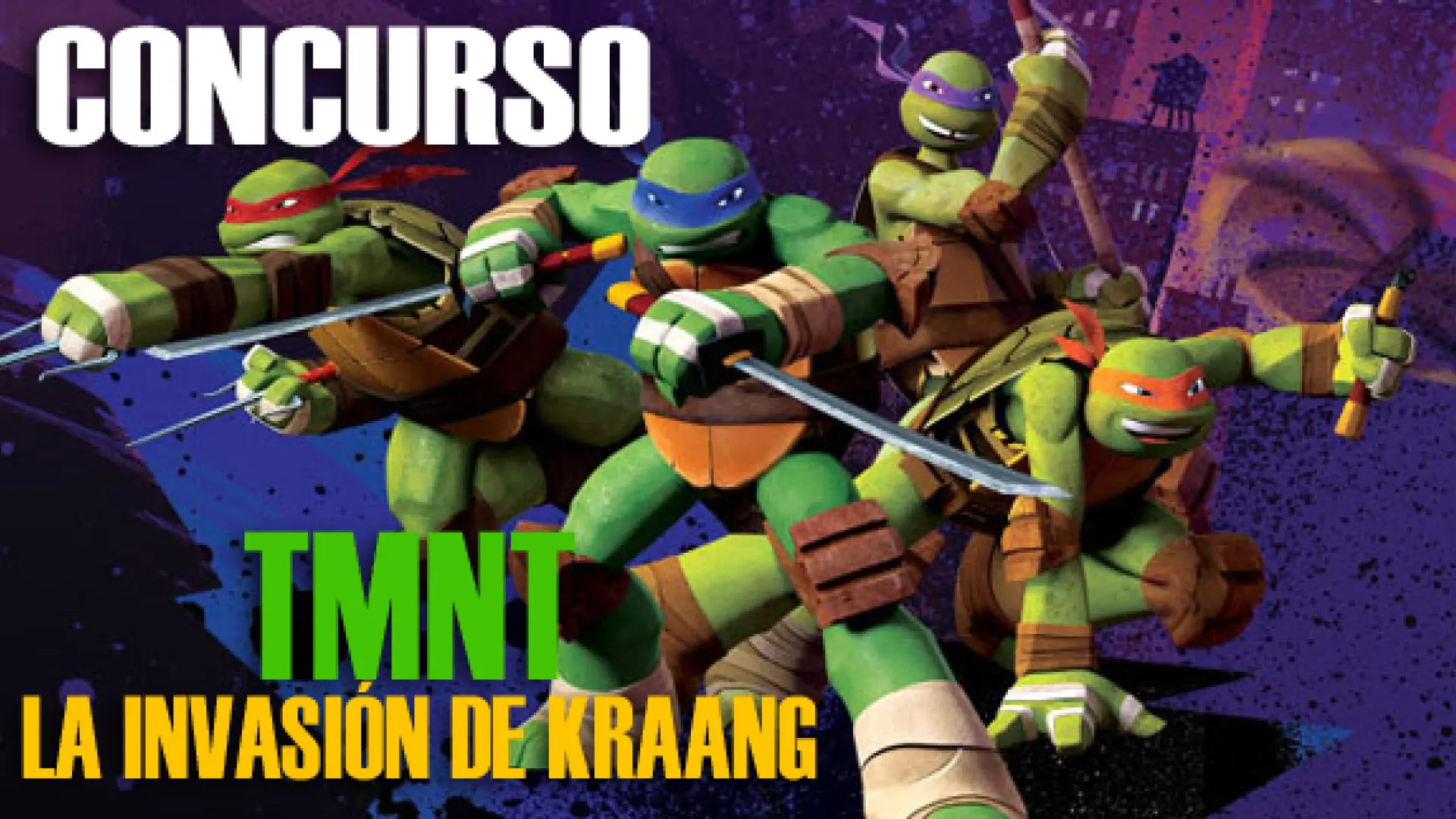 Concurso DVD TMNT: La Invasión de Kraang