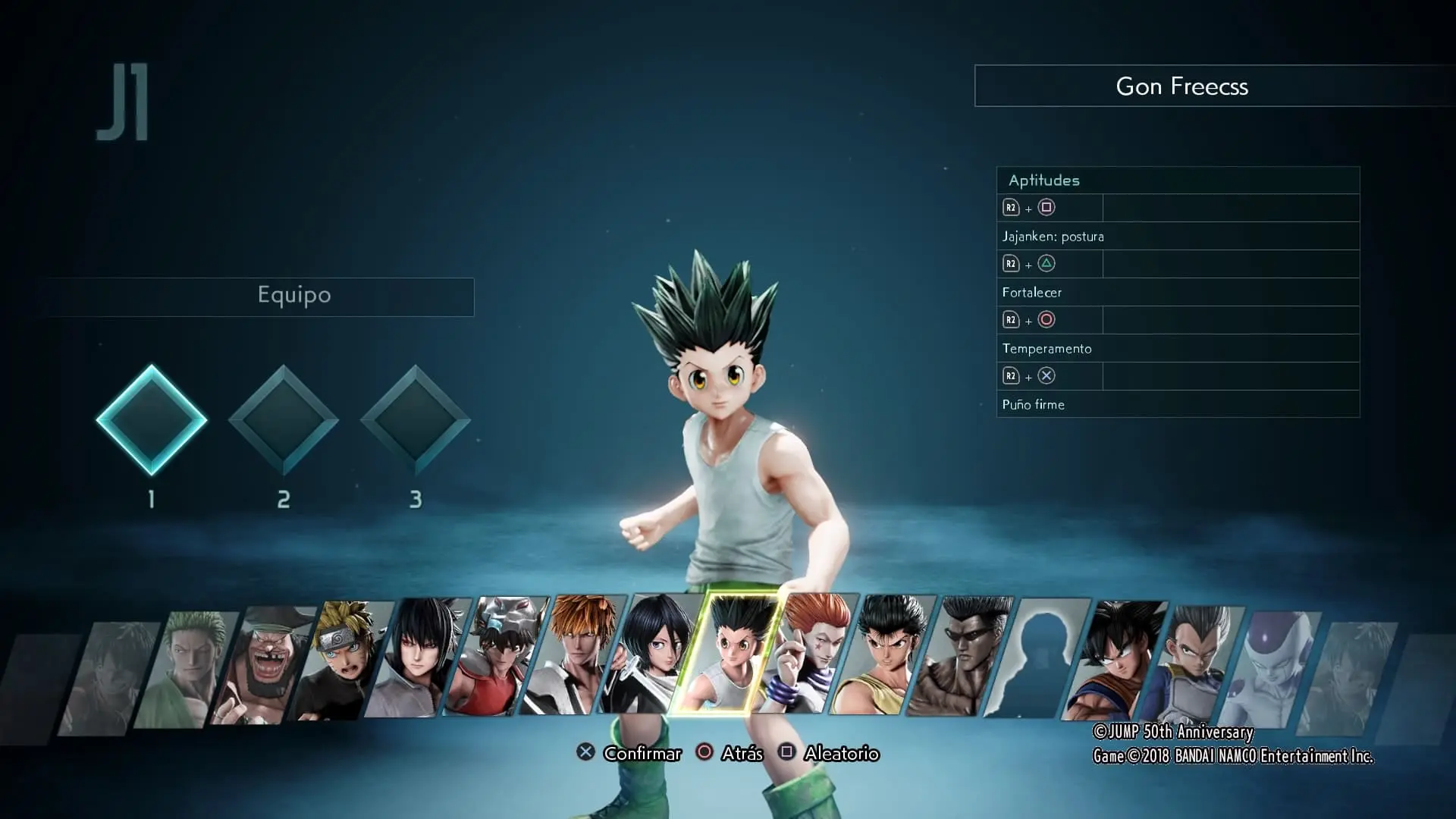 Los 15 personajes de Jump Force en la beta cerrada