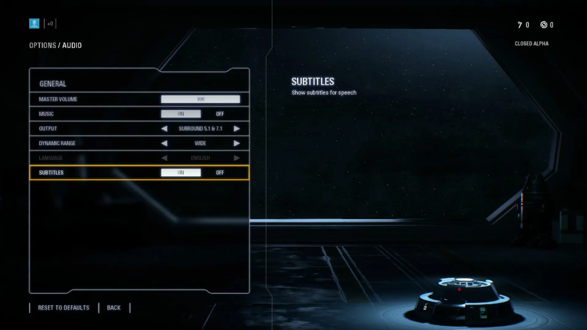 Star Wars Battlefront 2 - Menús