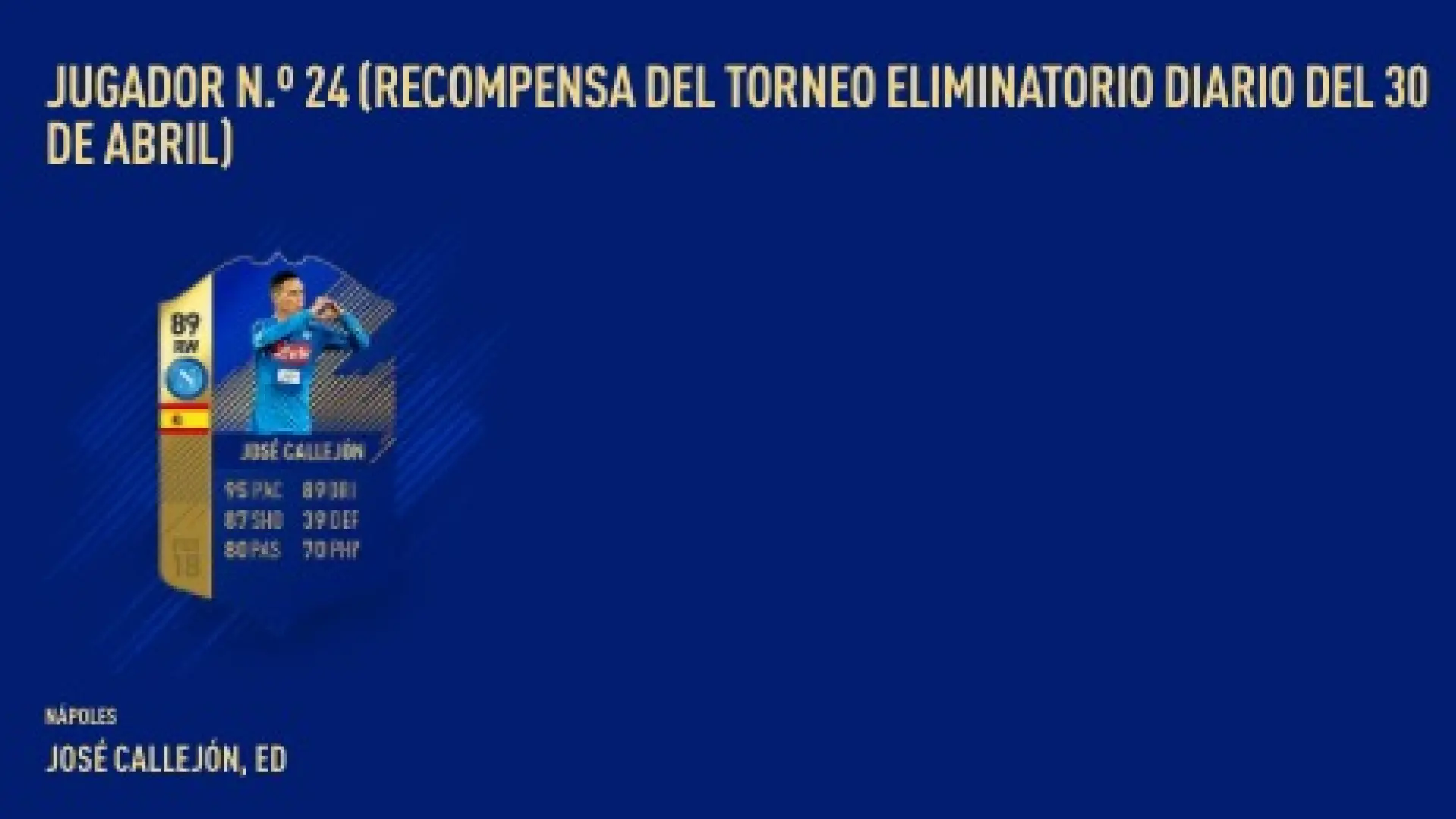 TOTS de FIFA 18
