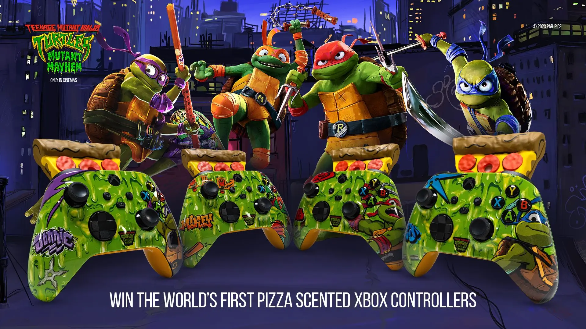 Los mandos de las Tortugas Ninja llegan a Xbox ofreciendo olor a pizza