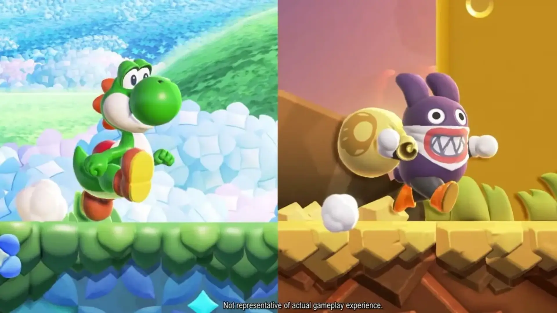 Jugar a Super Mario Bros. Wonder con Yoshi y Caco Gazapo tiene un ...