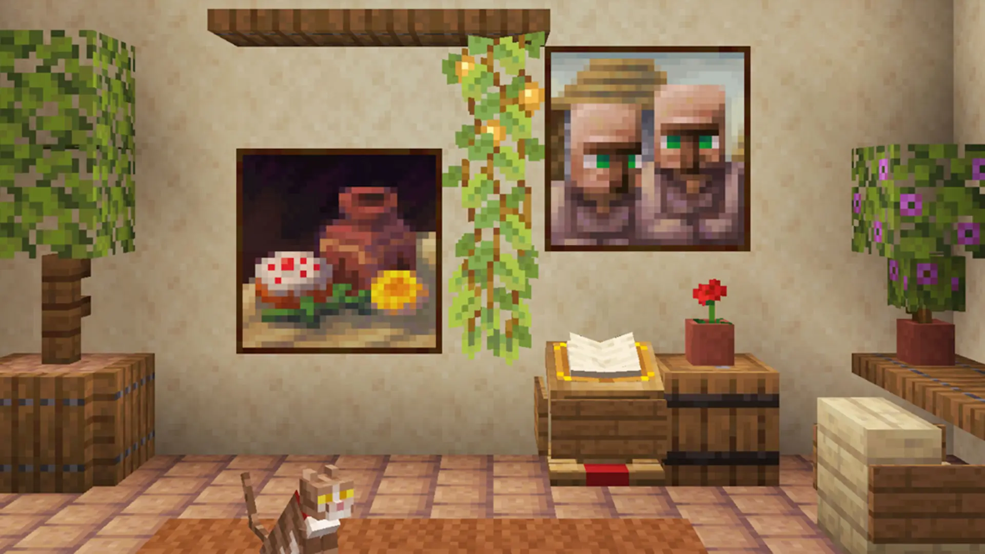 Todos los cuadros de Minecraft y cómo crear estas pinturas para adornar ...