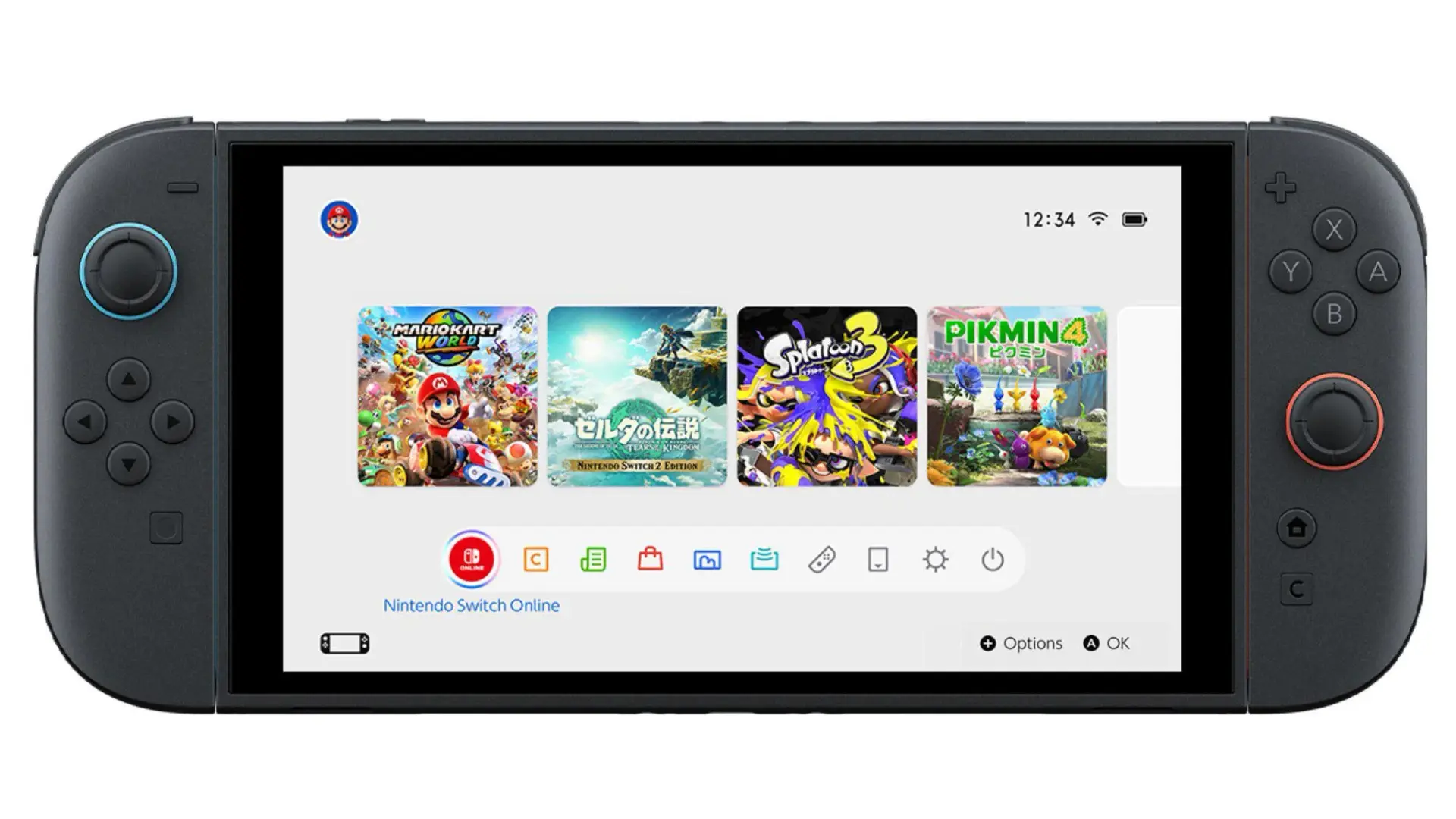 Nintendo Switch 2 explica para qué servirán todos los iconos del menú ...