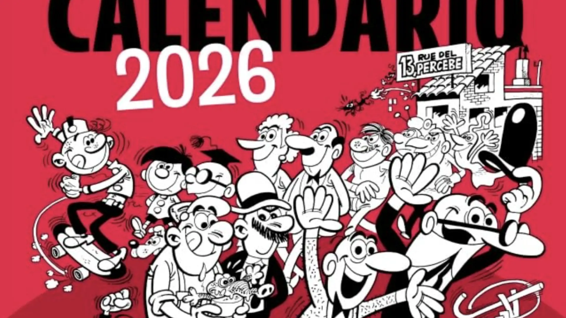 Si eres fan de Ibáñez y sus cómics, ya vende Amazon un calendario ...