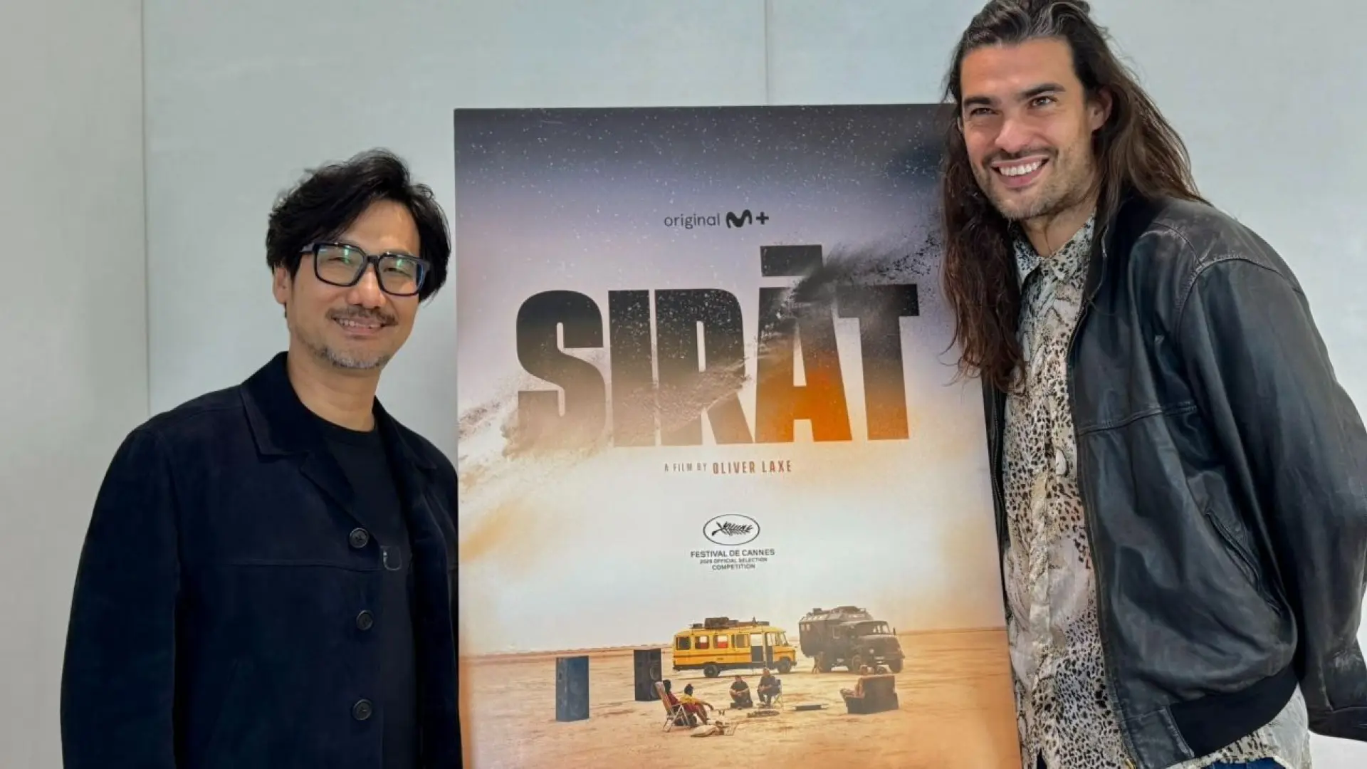 Hideo Kojima posa con el director de Sirat, la película que ...