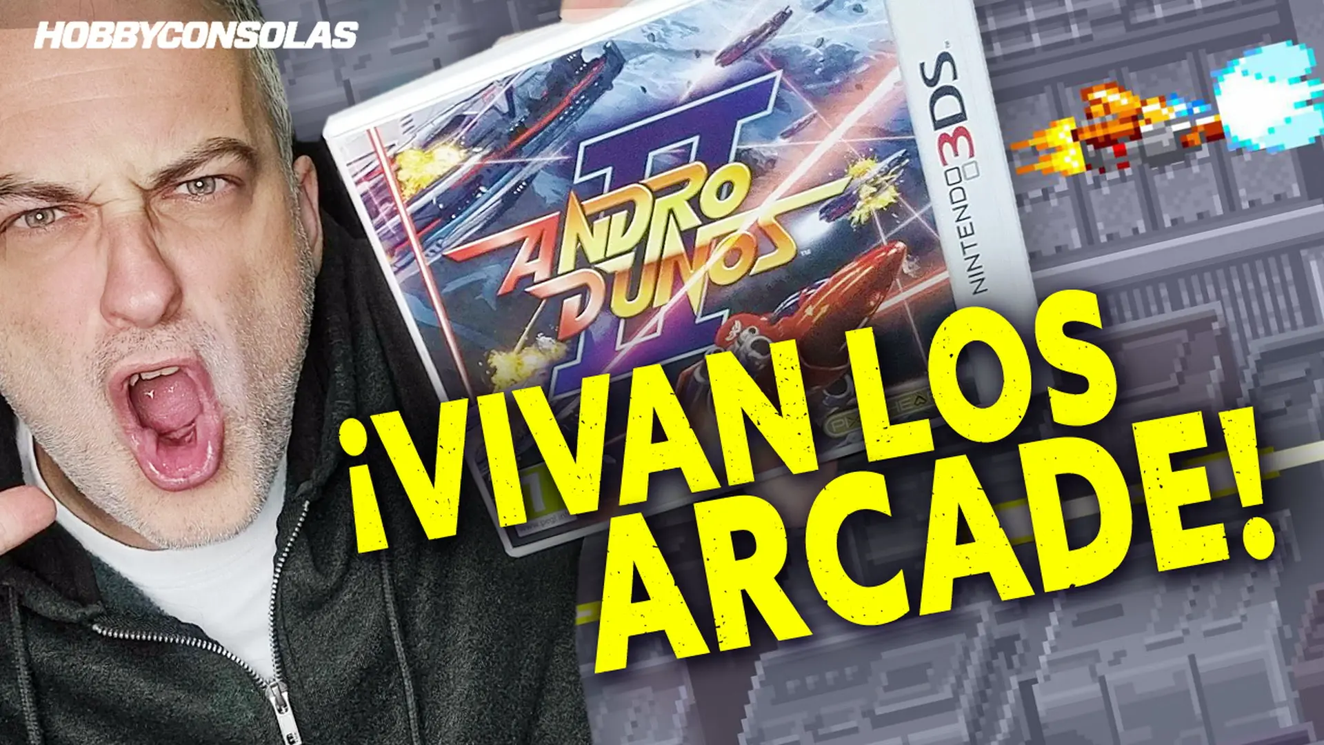 Andro Dunos 2, un nuevo juego físico para 3DS inspirado en los shooters ...