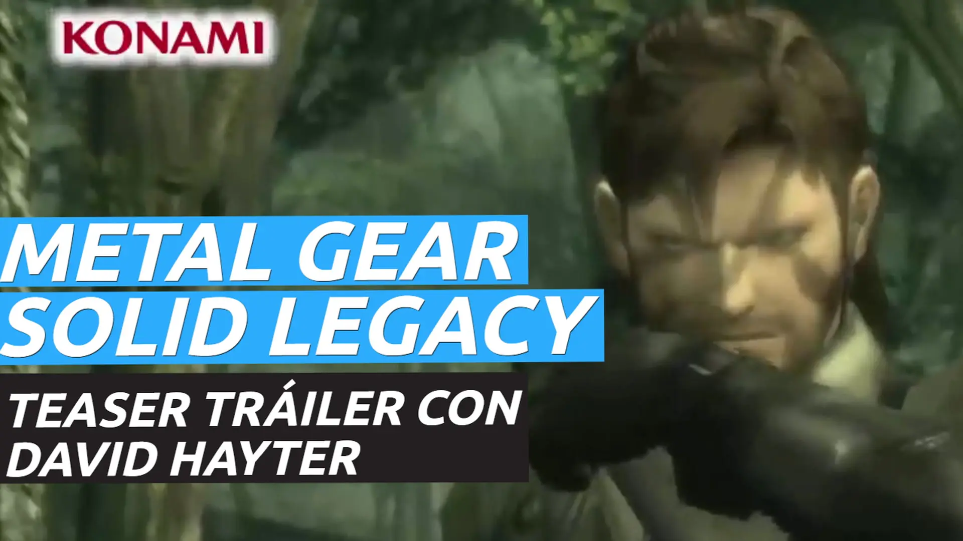 Una frase del nuevo teaser de Metal Gear Solid Master Collection con ...