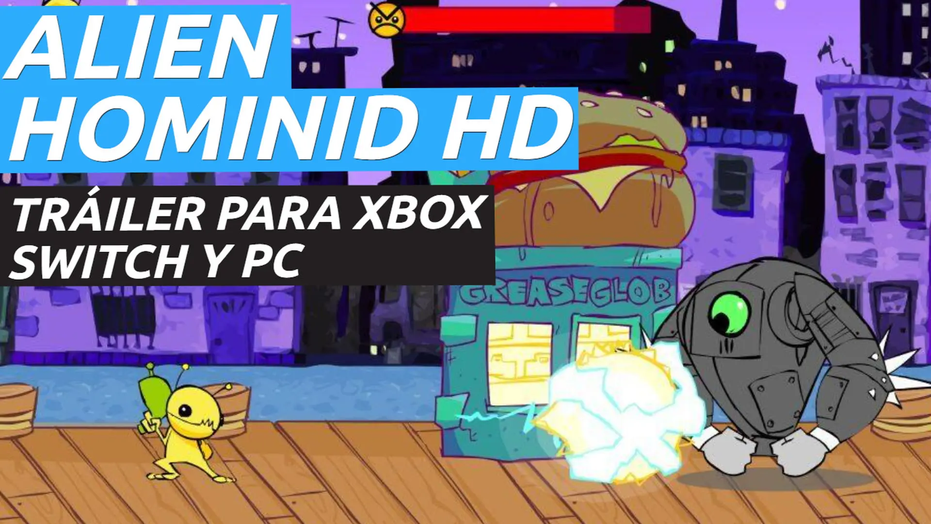Tráiler de Alien Hominid HD, clásico de 2007 que llega a Xbox, PC y Switch