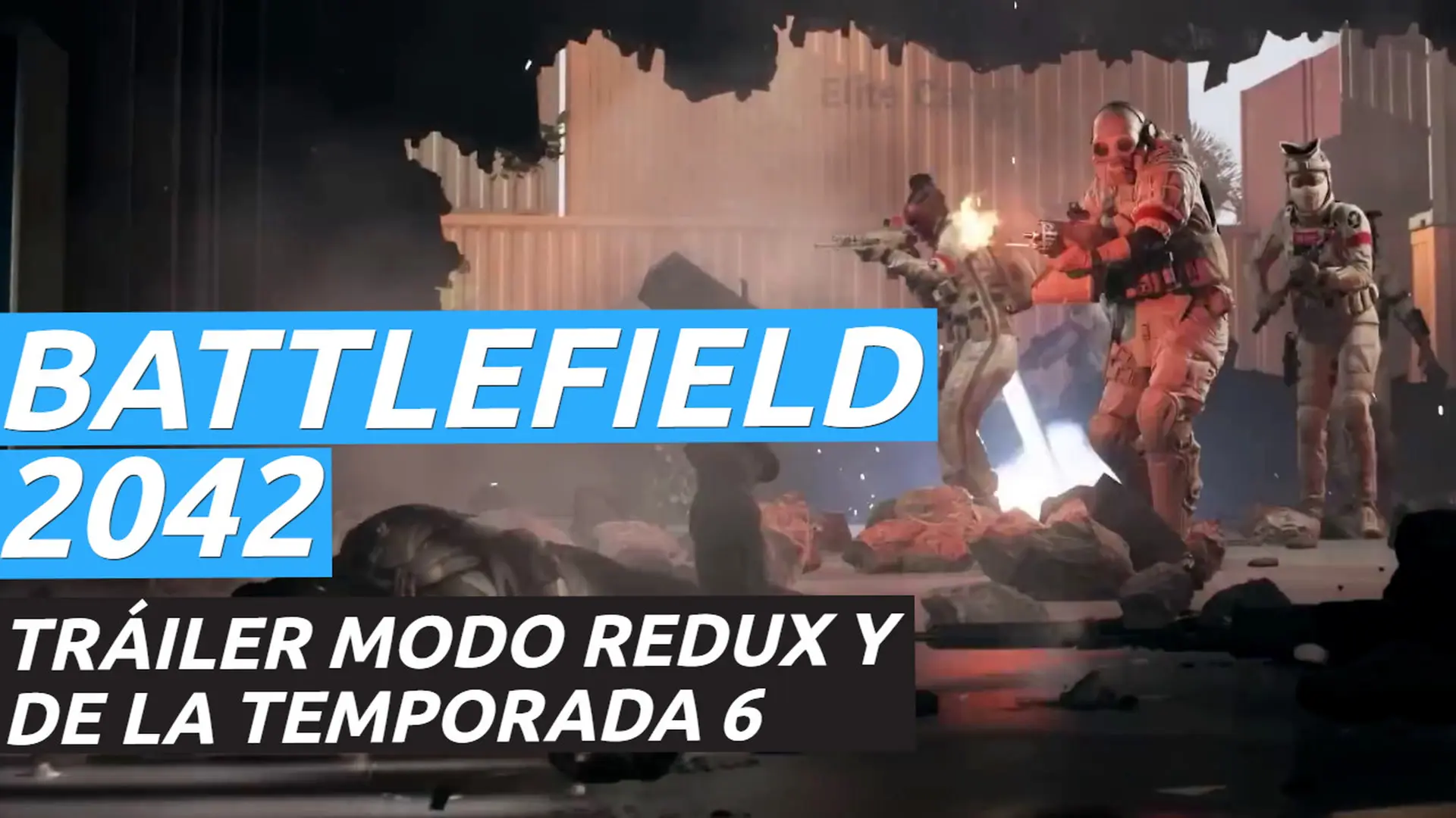 Anunciado Battlefield 2042: Redux, regresan mejorados sus mejores momentos