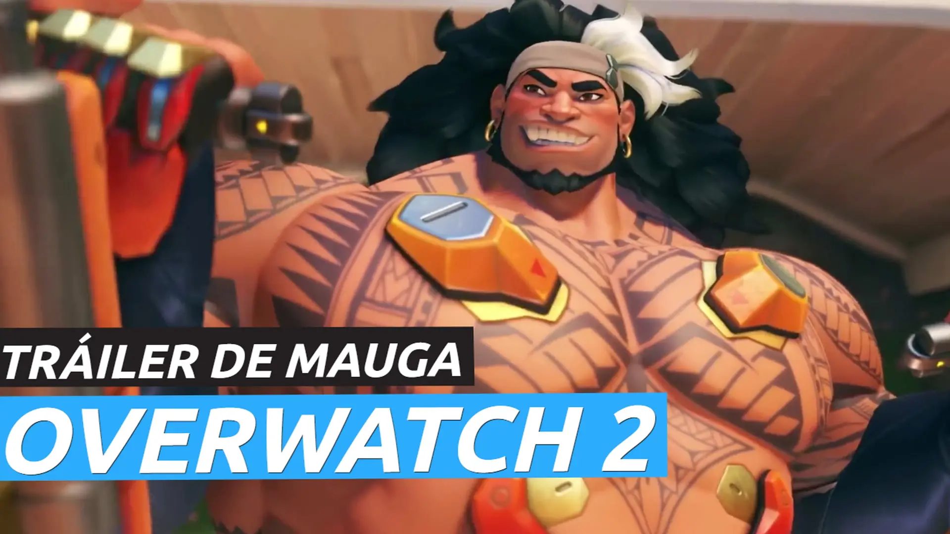 El nuevo héroe de Overwatch 2 se llama Mauga, un tanque poderoso