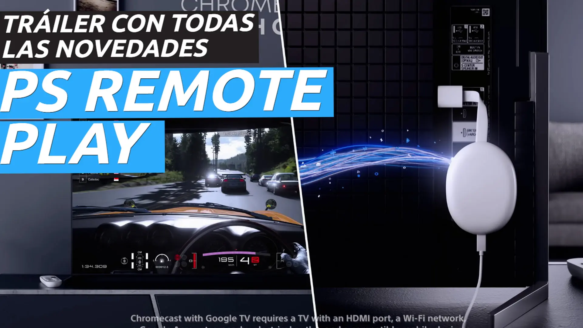 Tráiler del nuevo PS Remote Play para jugar en Android TV o Google ...