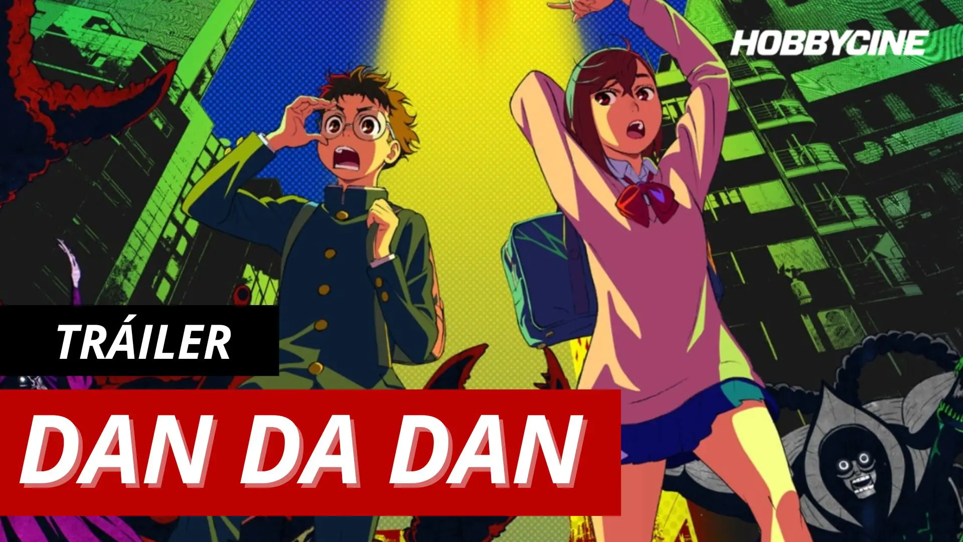 Nuevo tráiler de Dan Da Dan, el próximo anime sobrenatural de Netflix