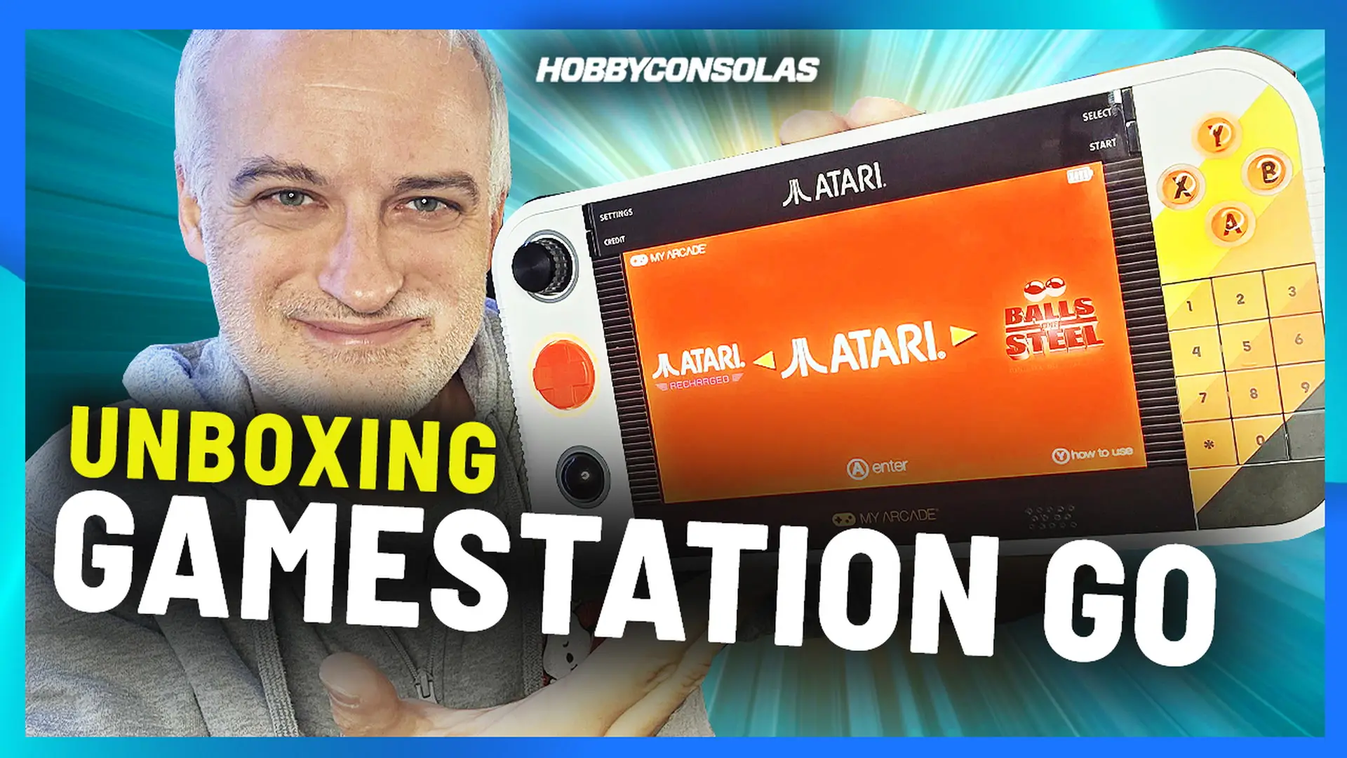 Unboxing de Gamestation Go, la nueva portátil con 200 juegos y ...
