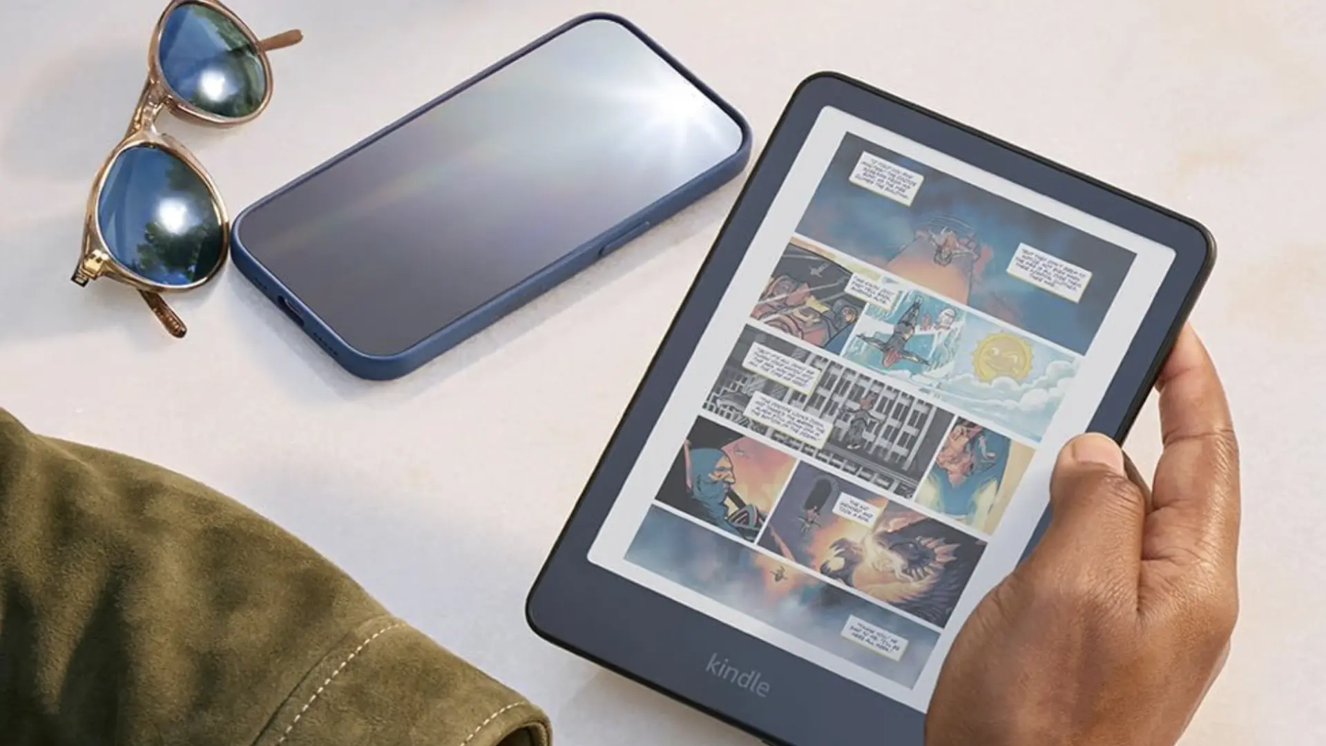 Cómics en el Kindle: es posible con este modelo a color que acaba de ...