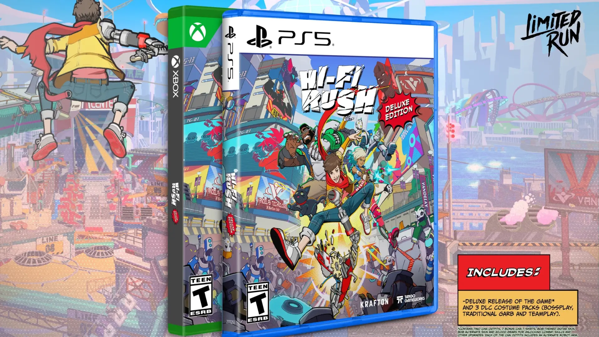 Hi-Fi Rush presenta sus ediciones físicas para PS5 y Xbox Series X|S ...