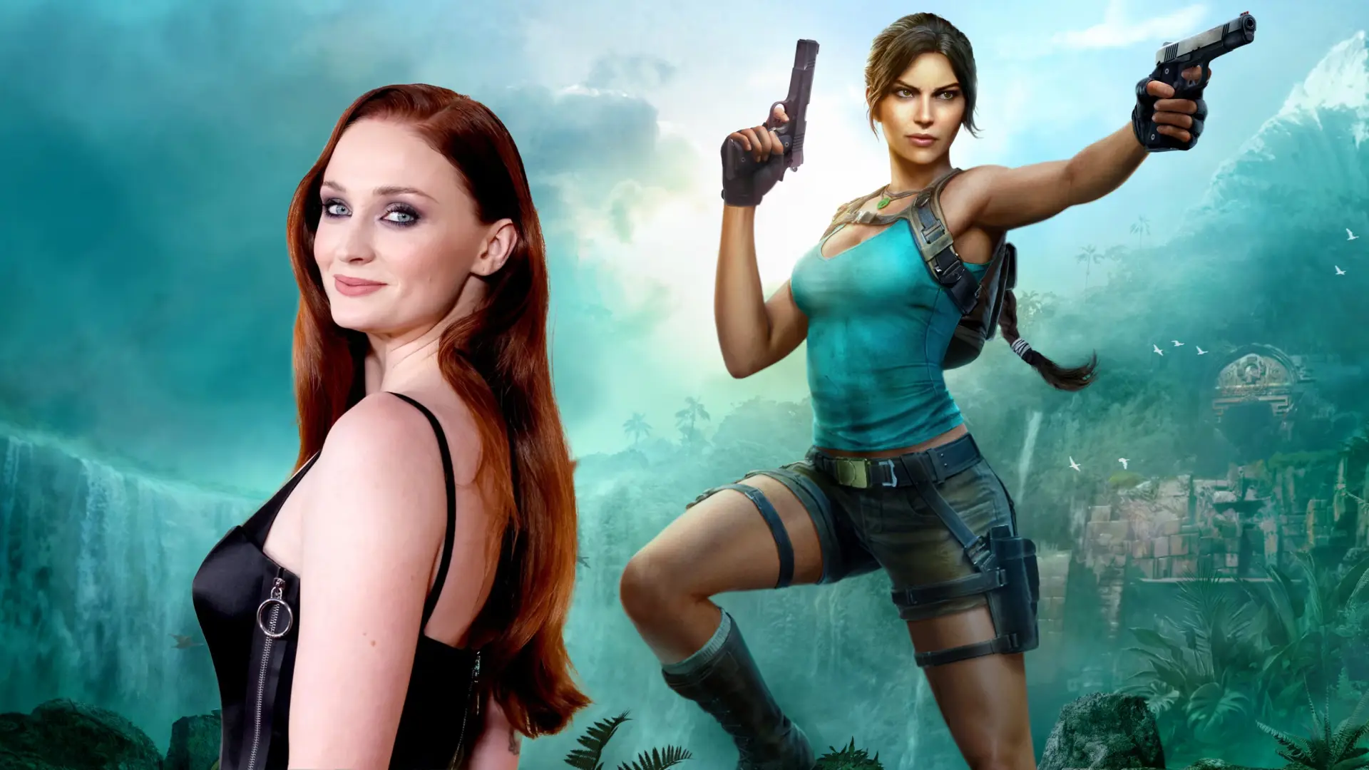 Sophie Turner, Lara Croft en la serie de Tomb Raider, desvela cómo se ...
