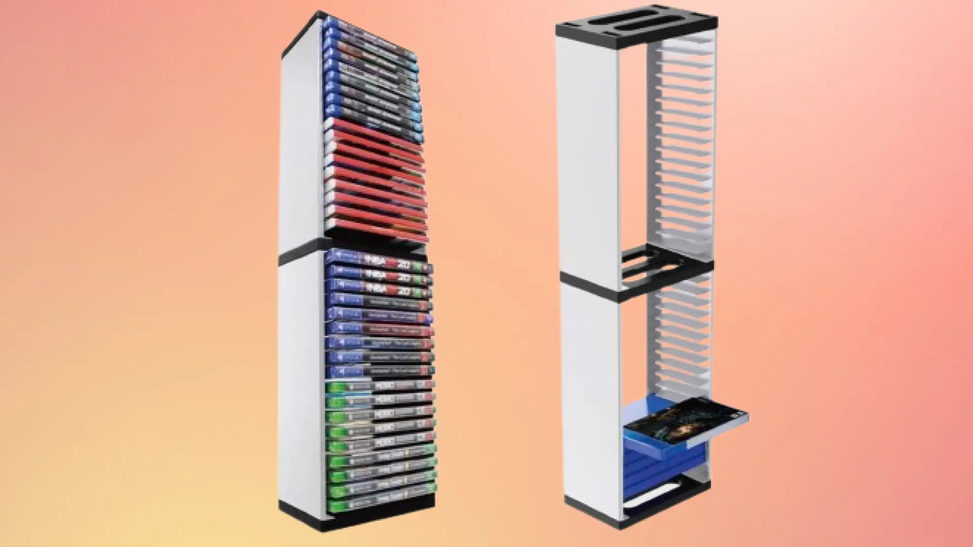 ¿Harto de tener tus juegos tirados por ahí? Este archivador de juegos ...