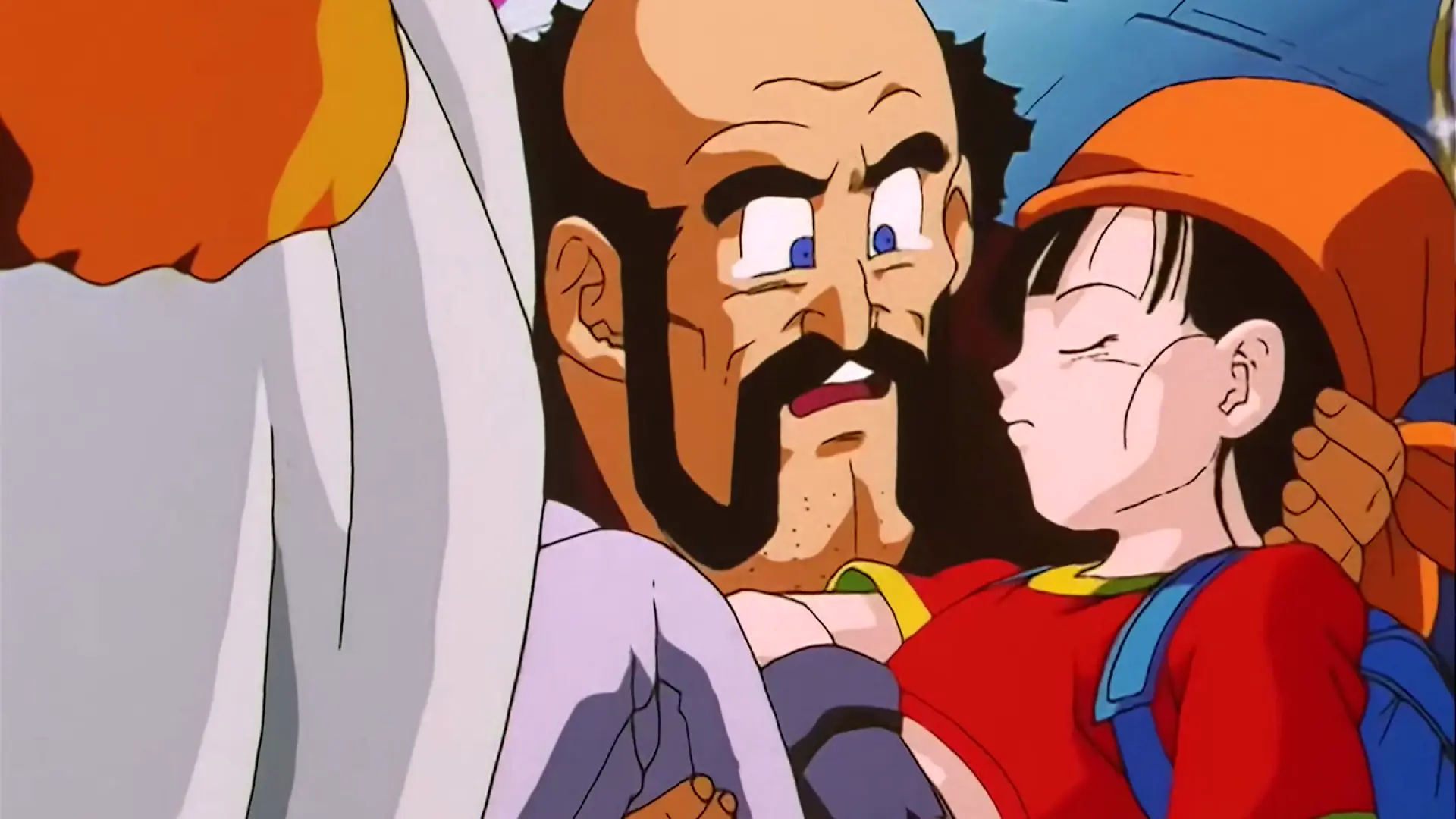 Baby derrota a Uub en el episodio 32 de Dragon Ball GT