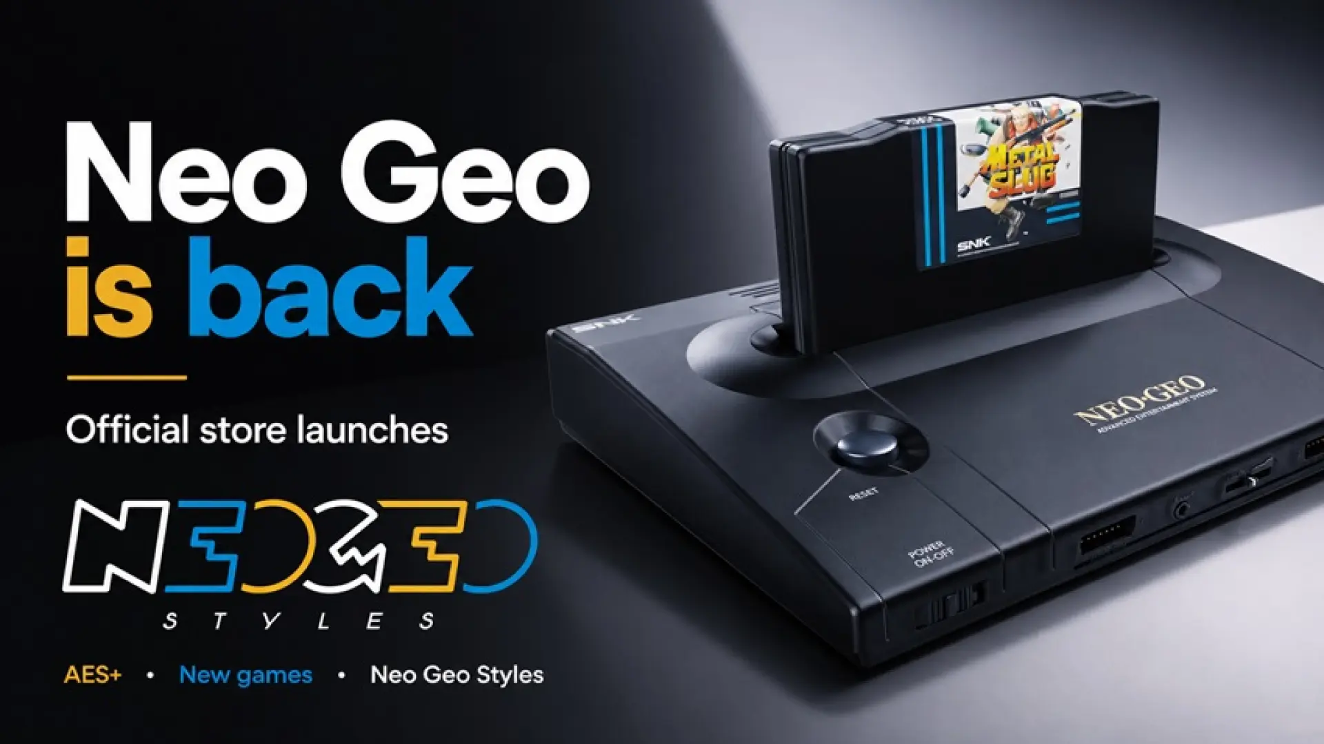 Neo Geo va a por todas y anuncia la apertura de una tienda, con ropa y ...
