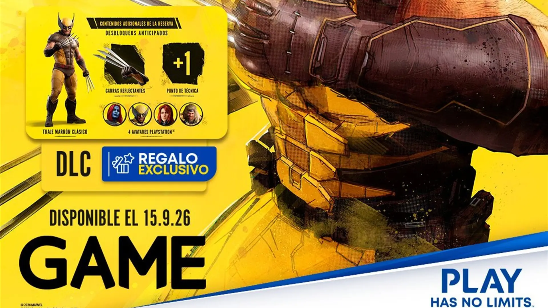 Reservar Marvel: Lobezno en GAME ya es posible e incluye un DLC ...