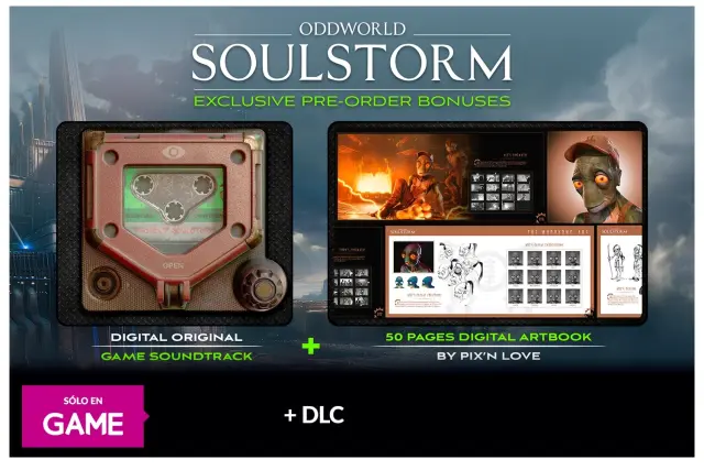 Reservar Oddworld Soulstorm para Switch GAME: consigue un DLC con sus ...
