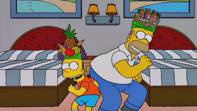 Así reflejaron Los Simpson los países a los que viajaron