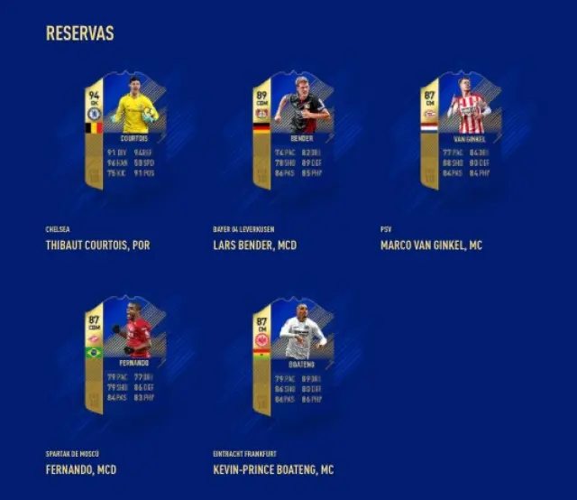 TOTS de FIFA 18