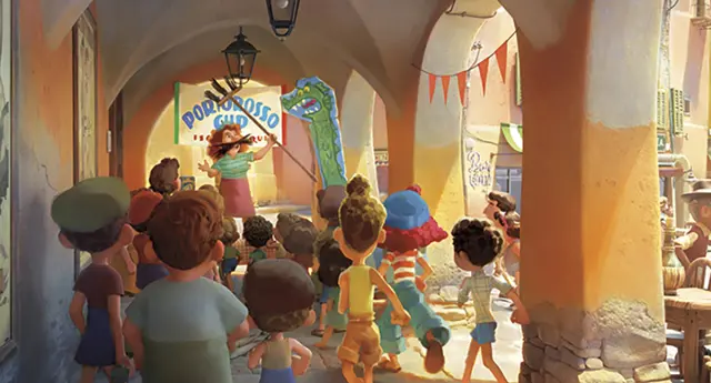 Galeria - Desarrollo visual de Luca Pixar