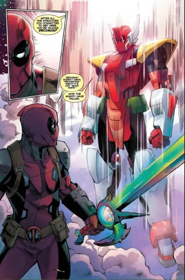 Deadpool: The End - galería de páginas