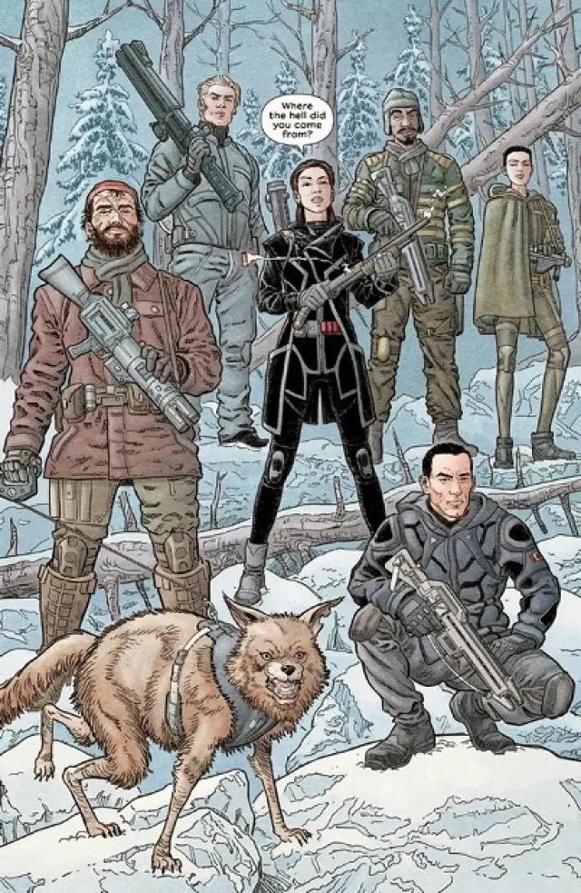 We Stand on Guard - Galería del cómic