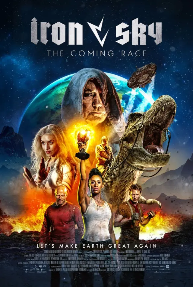 Tráiler final de Iron Sky: The Coming Race, con Hitler sobre un dinosaurio