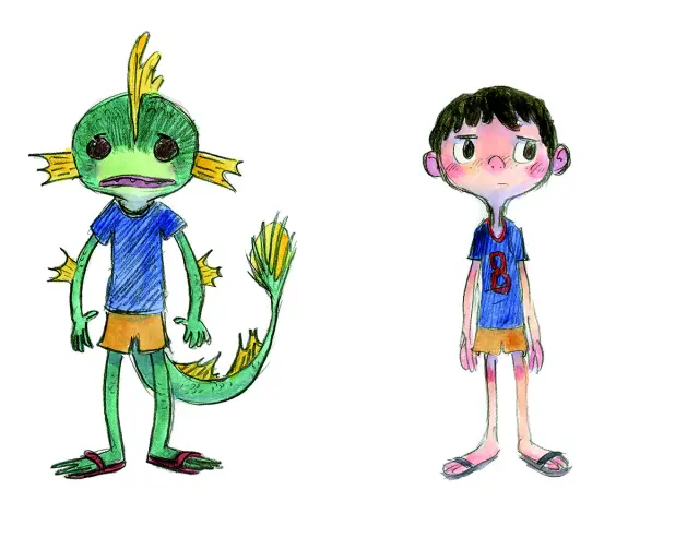 Galeria - Diseño conceptual de Luca Pixar