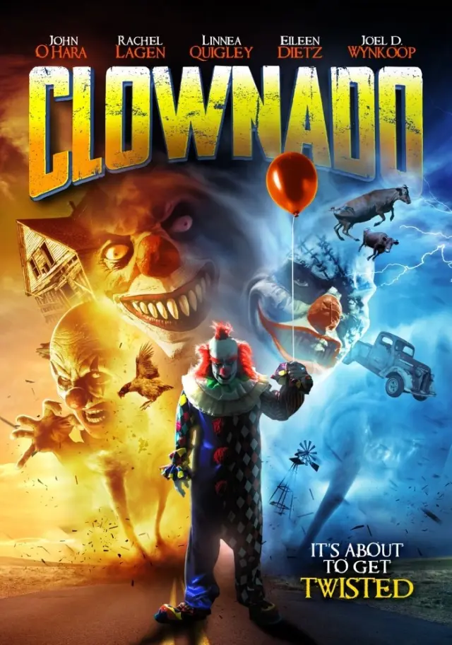 Tráiler y póster de Clownado, la película de terror… ¡Con un tornado de ...