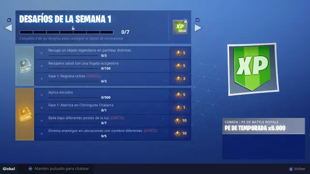 Semana 1 Temporada 6 de Fortnite: cómo completar todos los desafíos