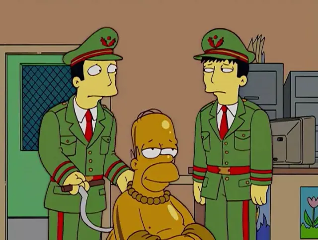 Así reflejaron Los Simpson los países a los que viajaron