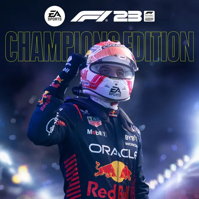 Portadas de F1 23 Champions Edition y Standard Edition con los pilotos