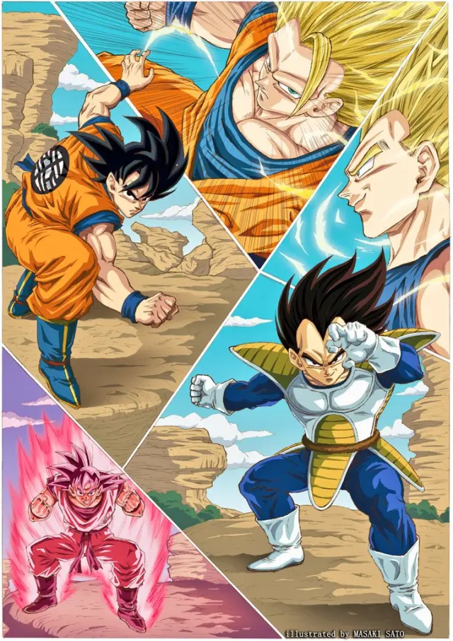 Dragon Ball Z - Masaki Sato, el genio veterano animador de la serie, se ...