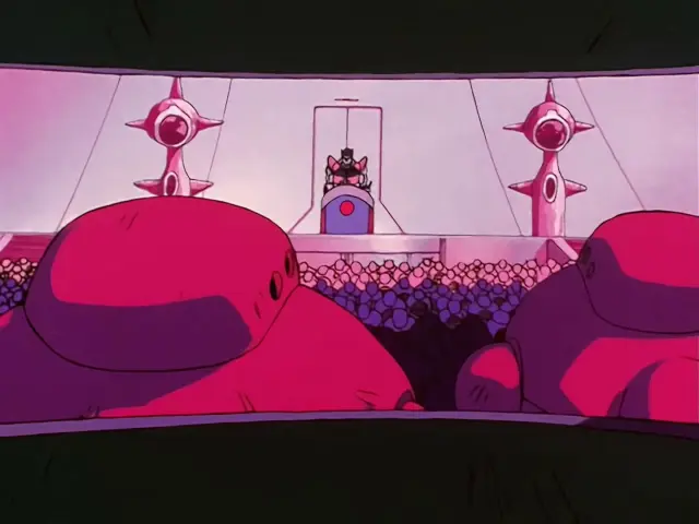 Pan y Giru en Dragon Ball GT episodio 17