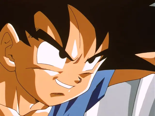 Goku Super Saiyan contra Hyper Mega Rilld en el episodio 19 de Dragon ...