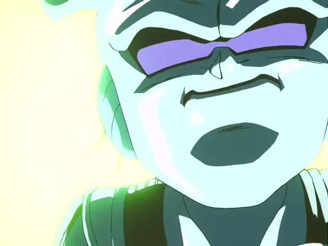 Baby lucha contra los saiyans en el episodio 22 de Dragon Ball GT
