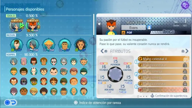 Las mejores posiciones para los Héroes en Inazuma Eleven Victory Road