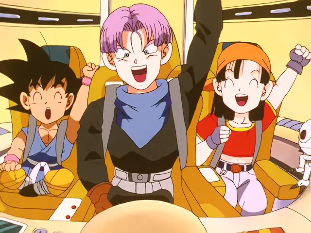 Goku, Trunks y Pan matan a Rilld con un triple Kame Hame Ha en el ...