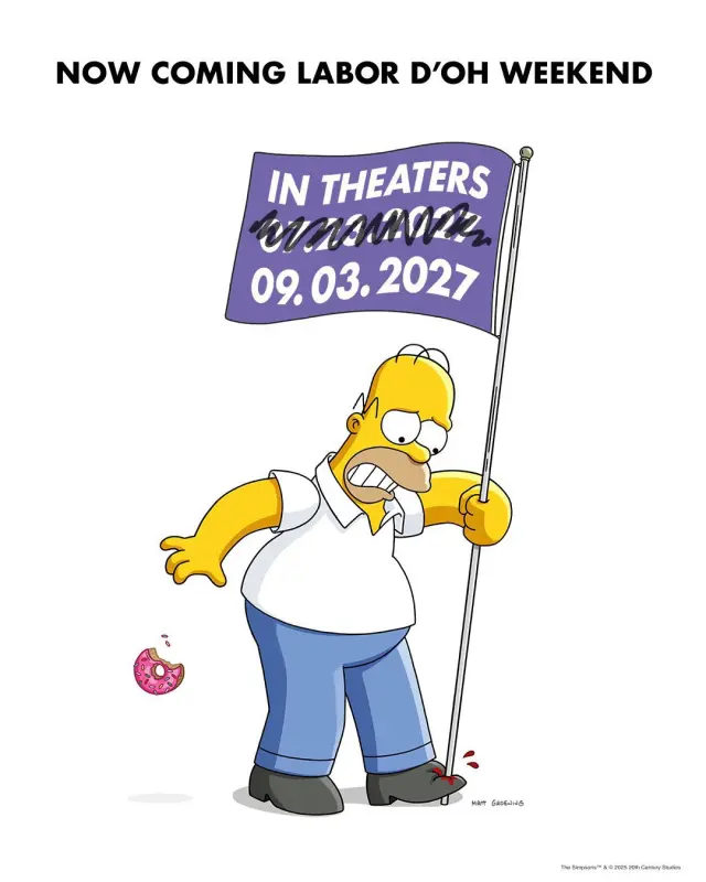 Los Simpson: la película 2 retrasa su fecha de estreno, pero al menos ...